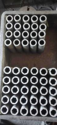 China Round Square Hexagon Gear Graphite Mold for Horizontal Continuous Bar Industrial Grade for sale