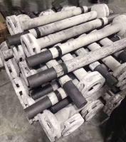 China Extruded Graphite Forming Industrial Grade Resin Impregnated Graphite Rotor Customized for sale