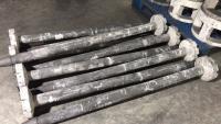 China High Density Degassing Graphite Rotor for Aluminum Purification Crystal Morphology for sale