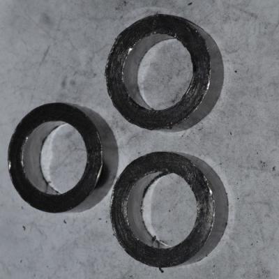 China Temperature -200 650 Degrees Direct Die-Formed Graphite O-Ring with Flexible Material for sale