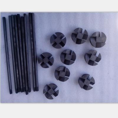 China Industrial Grade and 1.72g Bulk Density Resin Impregnated Graphite Rotor Customized for sale