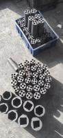 China DC-1.85 Round Hexagonal Square Gear Cooling Water Graphite Mold for Using Time 2-3 Days for sale