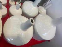 China High Temperature Resistant Alumina Ceramic Crucible Bulk Density 1.85 for Customizable for sale