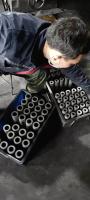 China Horizontal Continuous Casting Round Gear Hexagonal Square Graphite Mold Inside Coating for sale
