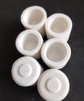 China 1.7g Bulk Density Carbon Sulfur Ceramic Crucible for C and S Analysis of Instant Materials for sale
