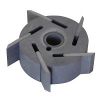 China Anti-Oxidation Coating Extruded Graphite Customized Rotor Shaft for Aluminium Melting for sale