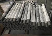 China Anti-Oxygen Coating Graphite Rotor and Shaft for DC-1.85 Gas Injection Aluminium Melting for sale