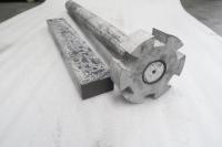 China Longer Service Life 1.85 Graphite Rotor and Shaft for Density Industrial Applications for sale