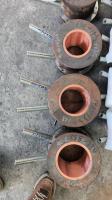 China DC-1.65 Copper Iron Water Jacket in Different Sizes Tailored According to Your Drawing for sale