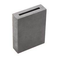 China Density Tubular Graphite Mould for Continuous Casting Brass Porosity 8% Inside Coating for sale