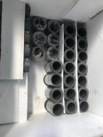 China Degassing Graphite Tube for Aluminium Industrial Bulk Density 1.72g 1.85g 100% Carbon for sale