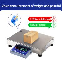 China 6kg Voice Announcement Electronic Table Industrial Weighing Scales Platform SOHE AT-B for sale