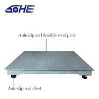 China Customized OEM Support Wireless Industrial Electronic Floor Scale with High Precision Load Cell for sale