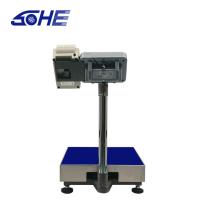 China Customized OBM Support High Precision Barcode Label Printing Scale Platform Bench Scale for sale