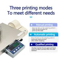 China SOHE ATP 6KG Table Scale with Printing Label ODM Supported Weighing 3-30KG Waterproof for sale