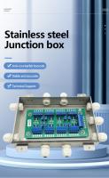 China SOHE Stainless Steel Junction Box for Weighing Scale 5-Hole Design Eligibility Outdoors for sale