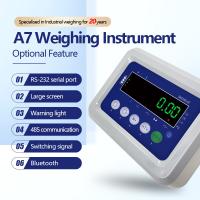 China 130mm*138mm*200mm SOHE A7 Meter Weighing Indicator for Accurate Weight Measurement for sale