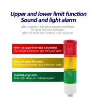 China SOHE ATJP Printing Scales 30KG Bluetooth Print Tickets 3-Colour Alarm Light for Producer for sale