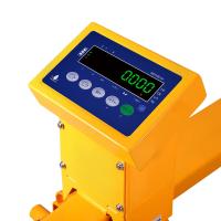 China Lenient Fork Definition LED Display Muffin-Resistant Wheel Forklift Scale for sale