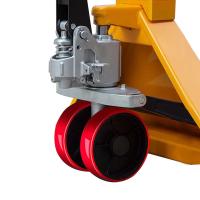 China Yellow Lipoly Width Fork Heating SOHE SCS Printing Weighing Forklift for High Label Scales for sale