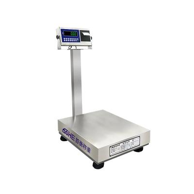 China Customizable 200kg Stainless Steel Scales with Waterproof Design and Printing Function for sale