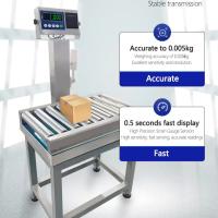 China High Precision Food Checkweigher 15-500kg 580*800mm with Stainless Steel Conveyor for sale