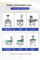China Food Industry Checkweigher 15-200kg Capacity with Stainless Steel Scale and Conveyor for sale