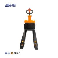 China 1-3t Wide  Electric  Forklifts with Scale and 30mm Ground Clearance for sale