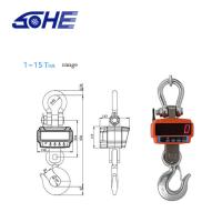China OBM Customized Support 2T LED Display Hanging Scale Hook Scale for Industrial Needs for sale