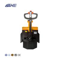 China Battery-Powered SOHE 1-3 Ton Narrow Electric Pallet Truck with Scale and LED Display for sale