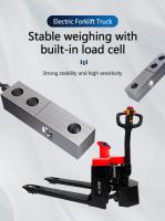 China Battery-Powered SOHE 1-3 Ton Narrow Electric Pallet Truck with Scale and LED Display for sale