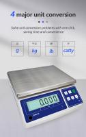 China 6KG Range Precision Waterproof Weighing Table Scale with Customizable LCD Display for sale