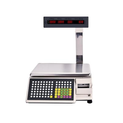 China ODM Customized Support SHW-TMB 15kg Label Printing Weighing Scale Barcode Receipt Print for sale
