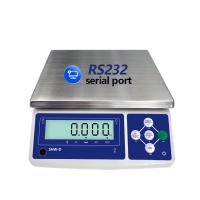 China ABS Material Industrial Weighing Table Scales with RS232 Serial Port and 30KG Capacity for sale