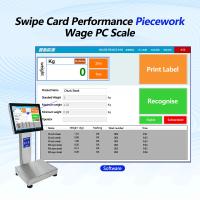 China Windows System Waterproof Touch Screen SOHE Industrial's Smart Scale for Swiping Cards for sale
