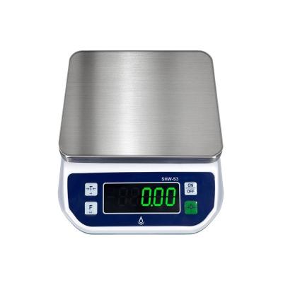 China 3KG High Precision Stainless Steel ABS Waterproof Scale for Baking and Cooking SOHES3 for sale