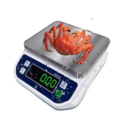 China 6KG Capacity LED Display Waterproof Scale for Food Processing Baking and High Precision for sale