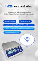 China Level III Accuracy SHWDL-Wireless WIFI Electronic Table Scale with 6kg Capacity and 1 for sale