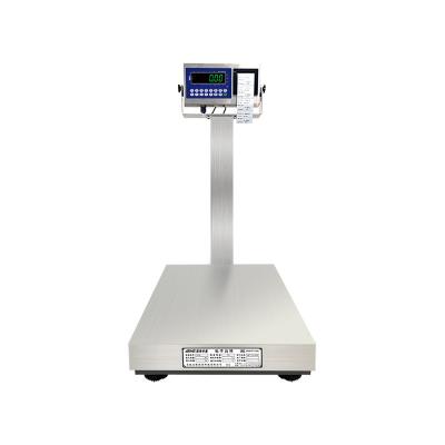 China A8SP 60cm*80cm All Stainless Steel Square Pole Printing Industrial Platform Scale for sale