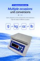 China Double Screen Waterproof Electronic Scale with LED Display and 30kg Maximum Capacity for sale