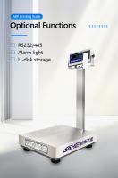 China Stainless Steel LED Display Advanced A8SP Printing Industrial Platform Scale 60cm*80cm for sale