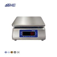 China AC220V/50HZ Power Supply SOHE S6 3KG Stainless Steel IP68 Waterproof Scale for Powerful for sale