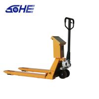 China Smart PC Printing Narrow Fork Forklift Scale with Window System LED LCD Display Type for sale