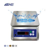 China All Stainless Steel Table Scale with Double Screen and IP68 Protection Level 30kg for sale