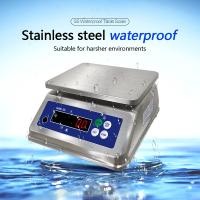 China SOHE S5 3KG Stainless Steel Scale with Dual LED Display and IP68 Waterproof Rating for sale
