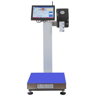 China LED LCD Display Intelligent Printing Table Scales with OBM Customized Support for sale