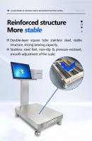 China SOHE Simple Waterproof Intelligent Scale with 60kg Weighing Capacity and Built-in Battery for sale