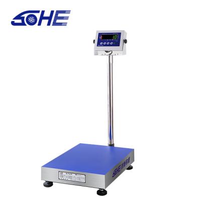 China Sturdy 150kg Industrial Digital Platform Scale with 5v/1A Power Supply and LED Display for sale