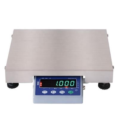 China 240V Industrial Stainless Steel Table Weight Scale for Fresh 30KG 5g High Precision for sale