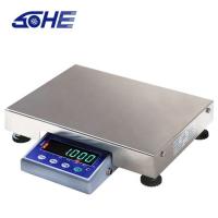 China 240V Industrial Stainless Steel Table Weight Scale for Fresh 30KG 5g High Precision for sale